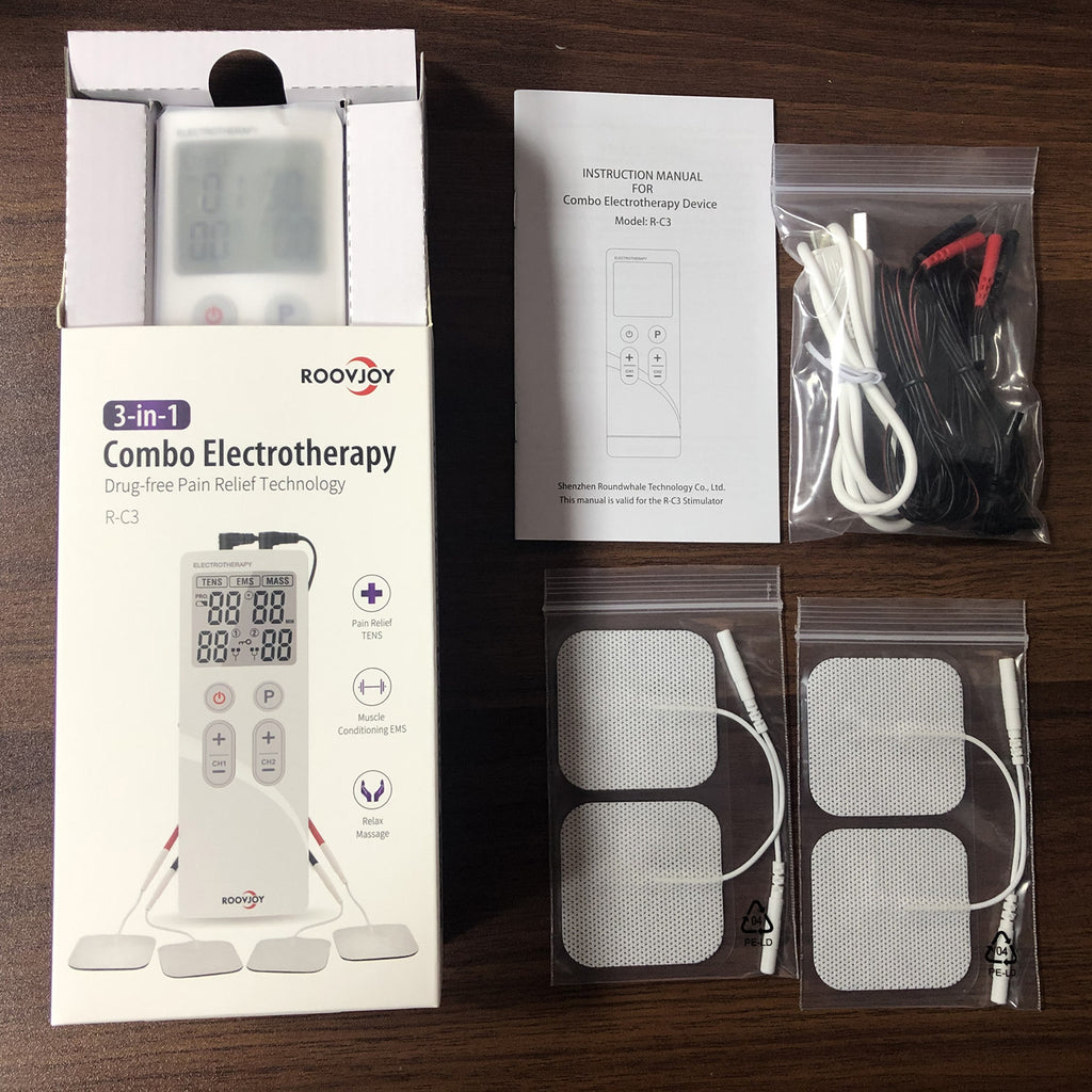 Electroterapia + Tens + Ems + Masaje / Recargable Usb / R-c3 | Ultra ...